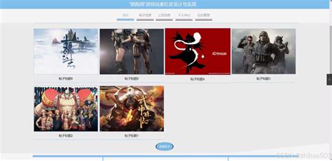 Flask毕设 阴阳师”游戏玩家社区设计与实现（论文程序） Csdn博客