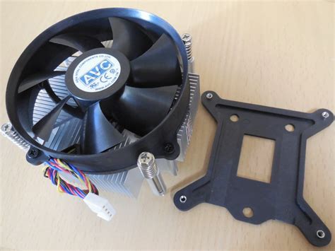 AVC Intel Sockel 1150 1151 1155 1156 CPU Kühler 92mm 4pin Lüfter ...