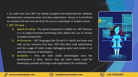 Ppt Net Vs Java Which Technology Is Better For Website Development