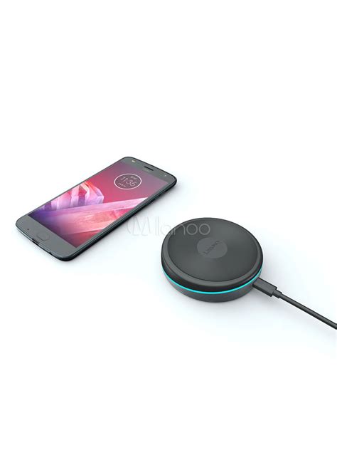 Lenovo Wireless Charger Rotatable Pad W Iphone Wireless Charging Samsung Fast Charger No Ac