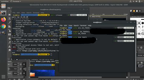 Github Personal Access Token Is Not Set Neither Programmatically Nor