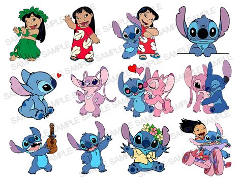 Lilo And Stitch Svg Lilo Svg Stitch Svg File Lilo And Stitch Clipart