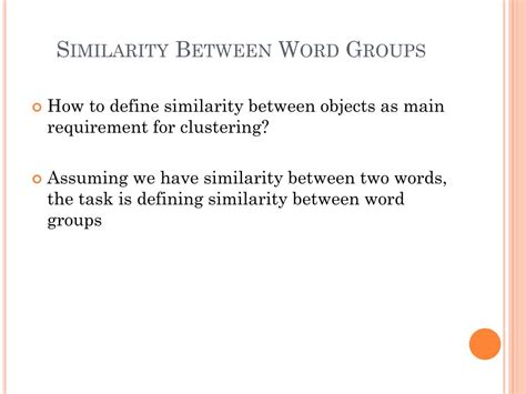 ppt matching similarity for keyword based clustering powerpoint
