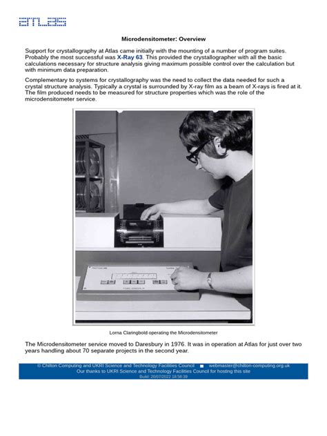 Chilton Acl Microdensitometer Overview Pdf