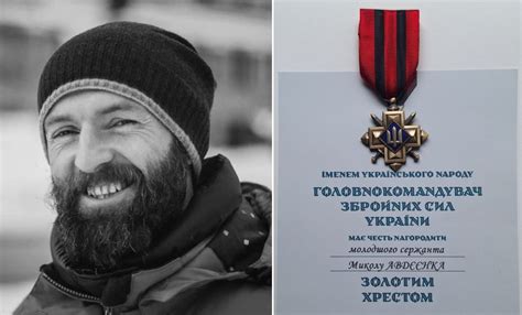 Відомий чернігівський оператор отримав «Золотого хреста від Сирського