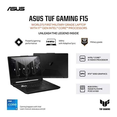Promo Laptop Gaming Asus Tuf Fx Hc I B T O I H Gb Ssd Gb Rtx Diskon