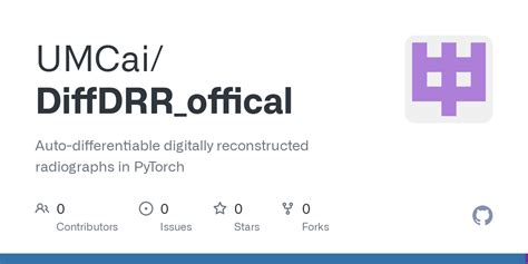 Github Umcaidiffdrroffical Auto Differentiable Digitally Reconstructed Radiographs In Pytorch
