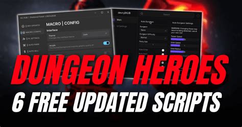 Free Dungeon Heroes Scripts Kill Aura Auto Dungeon Auto Sell