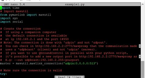 I Want To Communicate To Pixhawk From Raspberry Pi 3 And Read The
