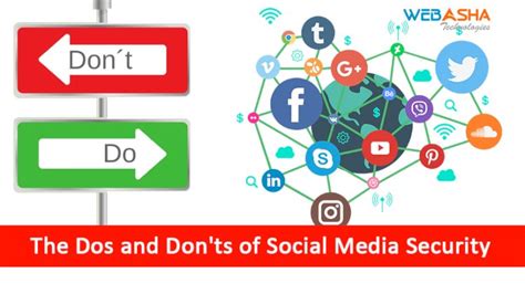 The Dos And Donts Of Social Media Security A Users Guide Web Asha Technologies