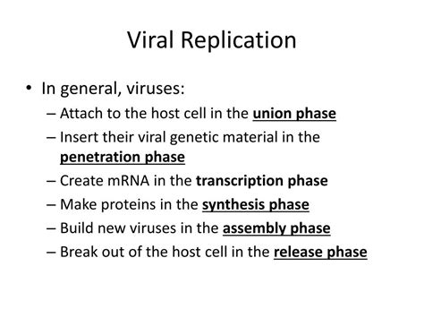 Ppt Understanding Viral Replication How Computer And Biological