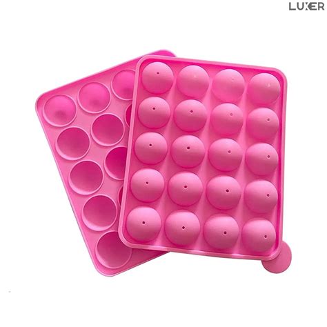 Forma Din Silicon Pentru Candy Bar 20 Acadele De Ciocolata Jeleu Zahar Forma Cake Pops