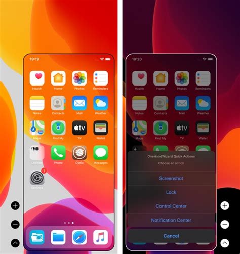 New Ios 13 3 Tweaks Color System Pro Onehandwizard 2 Screenshotactions And More Ios Hacker