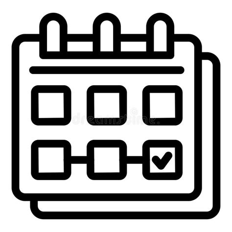 Improve Checklist Beta Icon Outline Vector Quality Assurance Tasks Stock Illustration