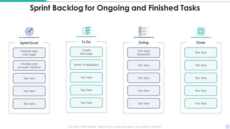 sprint backlog powerpoint ppt template bundles presentation graphics presentation powerpoint