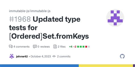 Updated Type Tests For Ordered Setfromkeys By Johnw42 · Pull Request