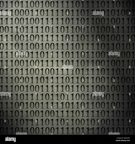 New Abstract Background With Binary Code Can Use Like Modern Technology Wallpaper Stock Photo
