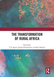 Roads And Rural Development In Sub Saharan Africa 5 The Transforma