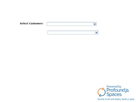 Profoundjs Spaces Cascading Select Options