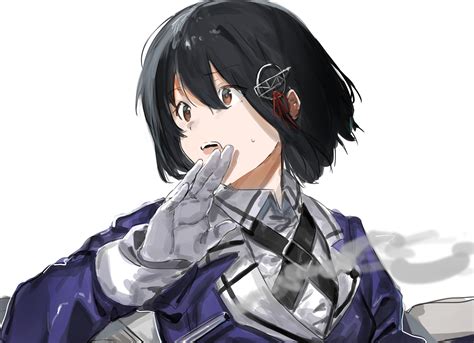 Haguro And Haguro Kai Ni Kantai Collection Drawn By Shishamo Domado Danbooru