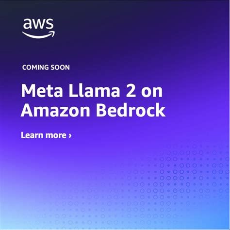 Meta Llama 2 On Amazon Bedrock Aws Amazon Web Services Aws