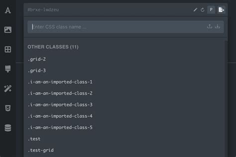 Styles Classes Advanced Themer