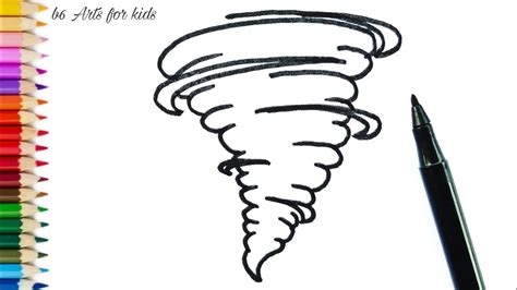 How To Draw A Tornado