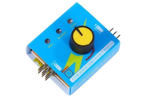 ccpm servo tester tester arduino charger pad