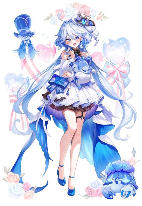 Furina Surintendante Chevalmarin Gentilhomme Usher And Mademoiselle