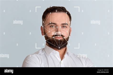 Exploring Facial Recognition For Identification And Security Stock