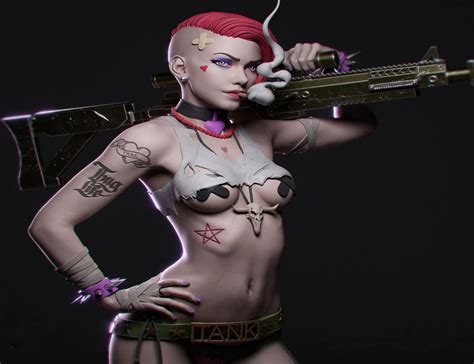 NSFW Stl L Sniper Woman Etsy