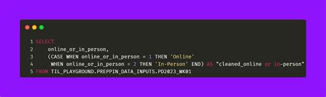 Strolling With Sql Solving Preppin Data Challenges Part 2 The