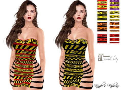Second Life Marketplace Do Not Cross Dress Maitreya Hud 8