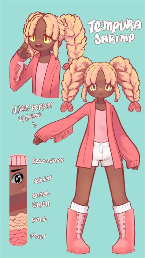 Tempura Shrimp Themed Character In 2025 Character Design Concept Art