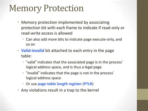 Operating Systems Main Memory Management Ppt Operating Systems