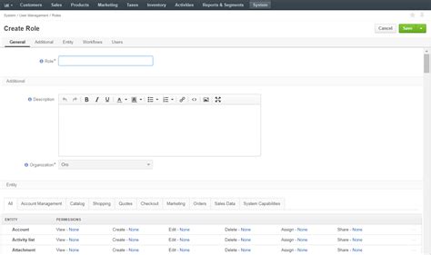 Create And Manage Roles Orocommerce Orocrm And Oroplatform Documentation