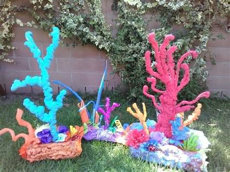 Pool Noodle Coral Reefs Done By Ruby Olvera Pool Noodle Coral Reef