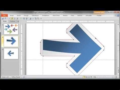 PowerPoint Page Curl Effect Creating The Pealing Effect 5 5 Instructional Design