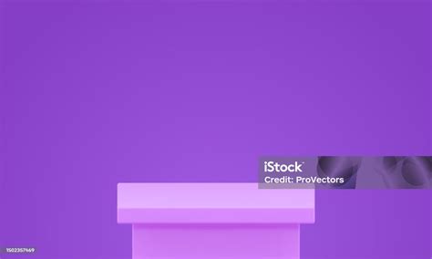 보라색 3d 받침대 골동품 사각형 무대 전시 플랫폼 기본 기초 벡터 0명에 대한 스톡 벡터 아트 및 기타 이미지 0명 3