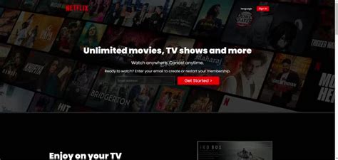Created A Netflix Home Page Clone By Bharat Intern Ankush Saha