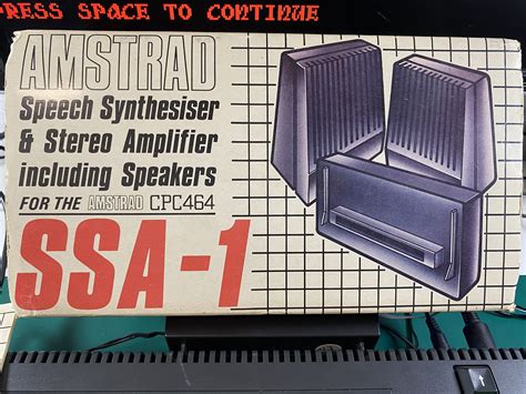 Video First Looks At The Amstrad Ssa 1 For Cpc 464 Amstrad Noob