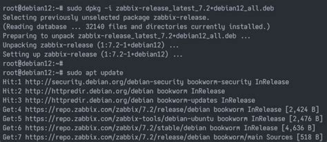 so installierst du zabbix auf einem debian 12 server howtoforge