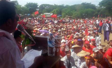 Dvb အဂၤပူၿမိဳ႕နယ္ အန္အယ္လ္ဒီ ေရြးေကာက္ပဲြ ေအာင္ႏိုင္ေရး ေဟာေျပာပဲြ ဓာတ္ပံု