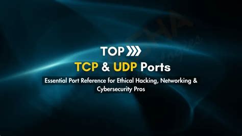Most Commonly Used Tcp And Udp Ports List With Services For Ethical