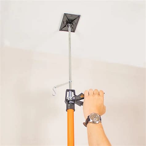 Vaunt Telescopic Drywall Support Bars Poles Twin Pack 1140 2895mm 30kg Max Load