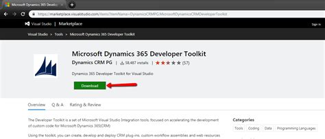 Guide To Install Microsoft Dynamics Developer Toolkit Extension Into Visual Studio