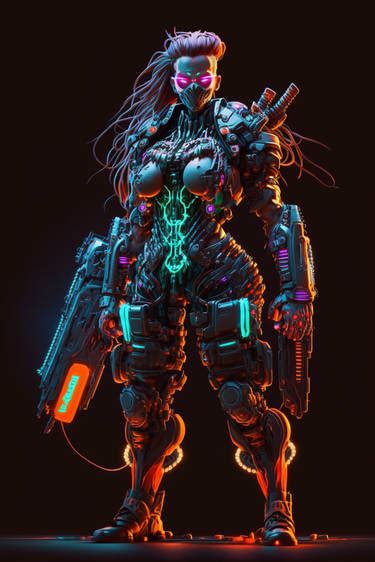Blackshepherd Cyberpunk Techie 3d Model Full Body By Leoblackdotcom On Deviantart