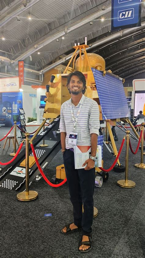 Vinith R Poojary On Linkedin Bengaluruspaceexpo2024 Spacetech