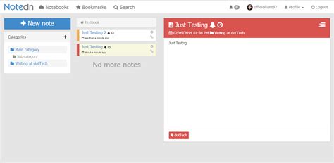 how to create save and share notes with notedn [tip] dottech