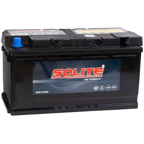 Аккумулятор Solite AGM 95 Ач - Мир Аккумуляторов